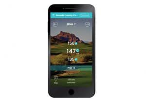 Golf Range Finder with audible GPS